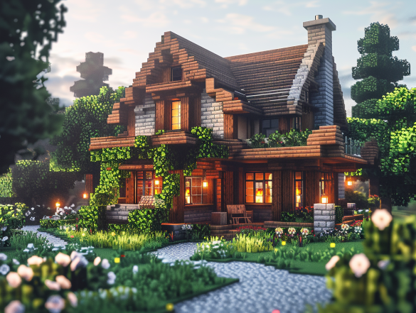 Construire la maison en bois parfaite dans Minecraft: astuces et idées ...